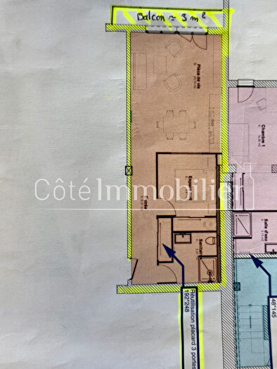 Appartement à vendre - Saint-Brevin-les-Pins, Le Menhir, Les Bouillons, LErmitage - 2 pièces - 1 chambre