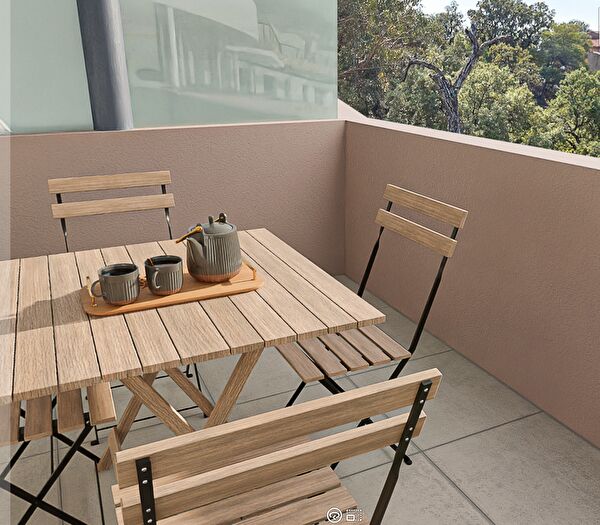 Appartement à vendre - Aix-en-Provence, Saint-Donat, Les Platanes - 2 pièces - 1 chambre