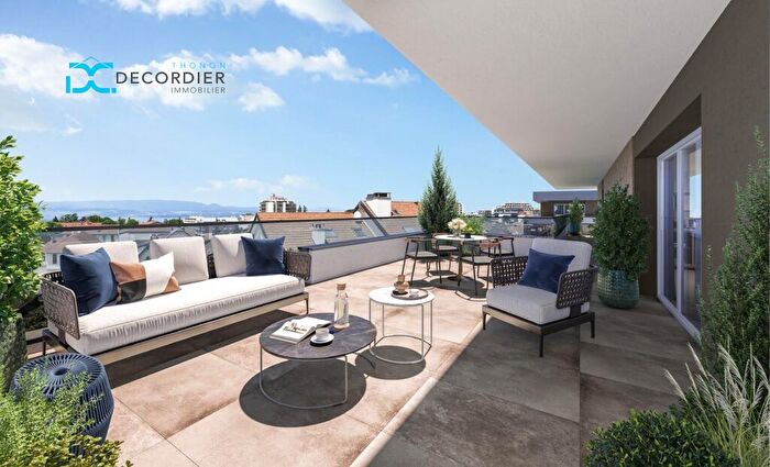 Appartement à vendre - Thonon-les-Bains, Ouest - 4 pièces - 3 chambres