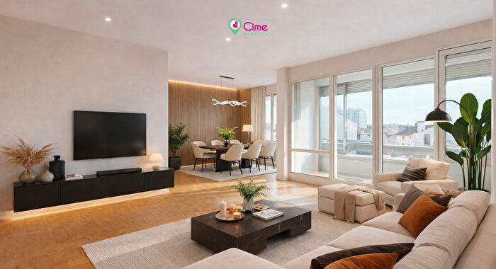 Appartement à vendre - Lyon e , Jean Macé - 5 pièces - 3 chambres