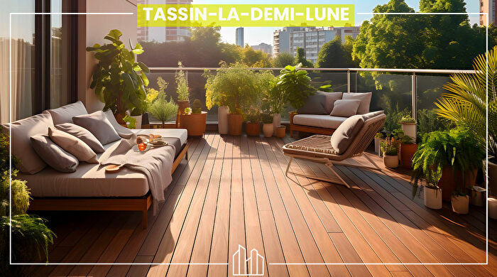 Appartement à vendre - Tassin-la-Demi-Lune, LHorloge - 4 pièces - 3 chambres