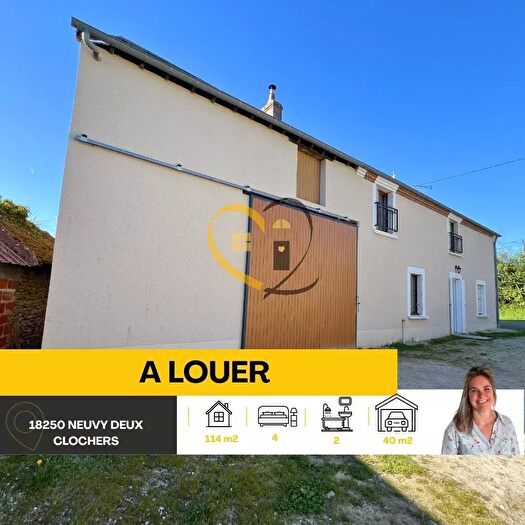 Maison à louer - Neuvy-Deux-Clochers - 5 pièces - 4 chambres