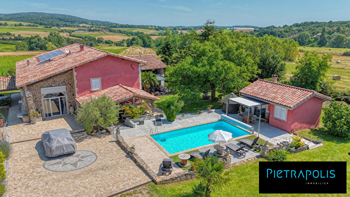 Maison à vendre - Tupin-et-Semons - 9 pièces - 8 chambres