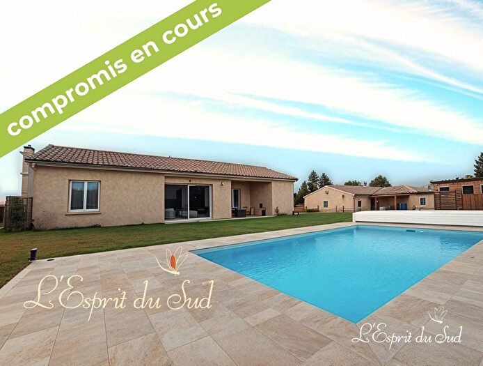 Maison à vendre - Villebrumier - 4 pièces - 3 chambres