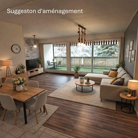 Appartement à louer - Andrézieux-Bouthéon - 3 pièces - 2 chambres