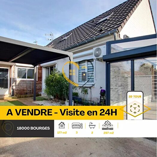 Bourges, Aéroport, Vauvert, Pierrelay, Pissevieille - Maison 6 pièces à vendre