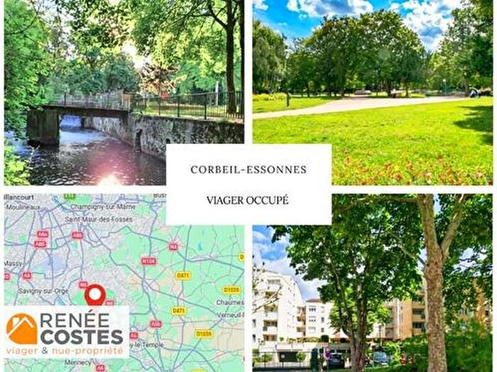 Appartement 3 pièces à Corbeil-Essonnes, Centre-ville, à vendre