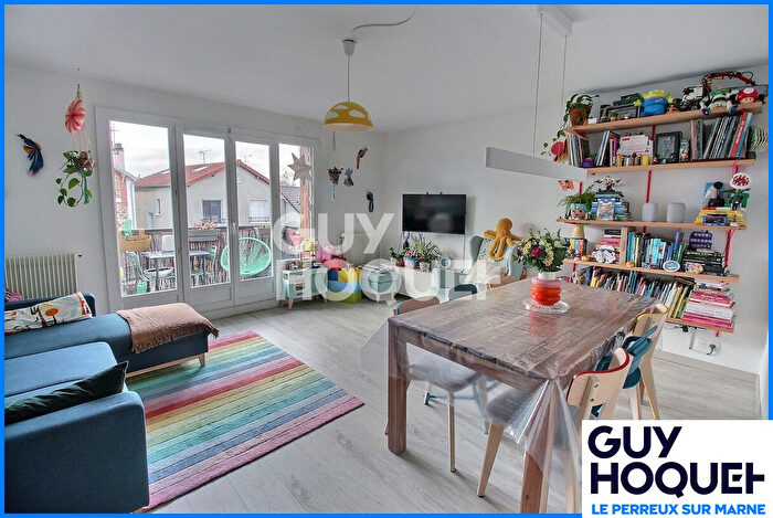 Appartement à vendre - Le Perreux-sur-Marne, Centre-ville, Quais dArgonne - 3 pièces - 2 chambres