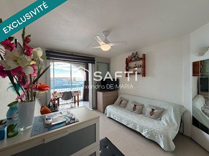 Appartement à vendre - Le Barcarès, Presquîle, La Coudalère - 2 pièces - 1 chambre