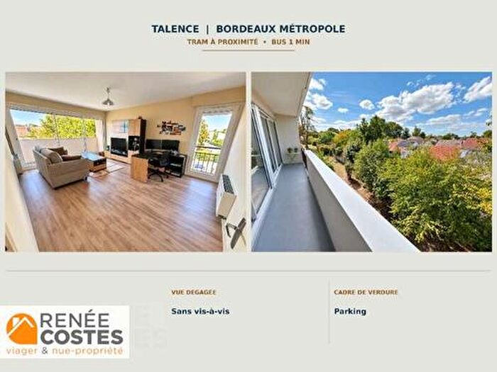 Talence, Fauvettes, Peylanne, Plume - Appartement 2 pièces à vendre