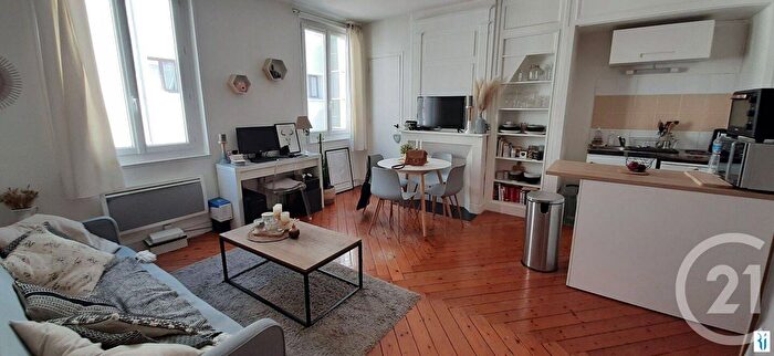 Appartement à louer - Rouen - 2 pièces - 1 chambre
