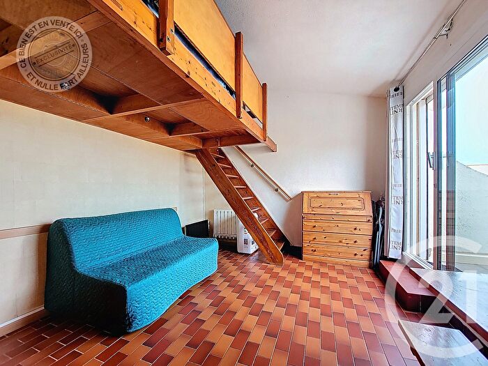 Appartement à vendre - Le Barcarès, Grande Plage, Cap de Front, Parc des Dosses - 1 pièce