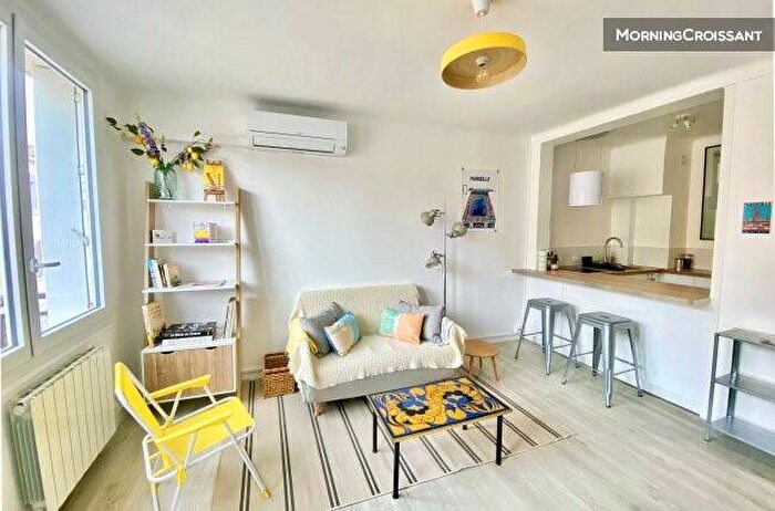 Appartement à louer - Belle de Mai, Marseille ème arrondissement - 2 pièces - 1 chambre