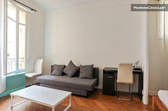 Appartement 1 pièce à Lepante, Nice, à louer