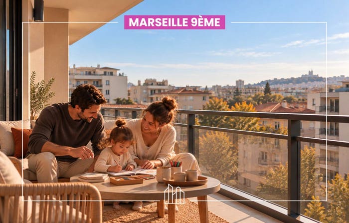 Maison 3 pièces à vendre - Marseille 9ème, Le Redon