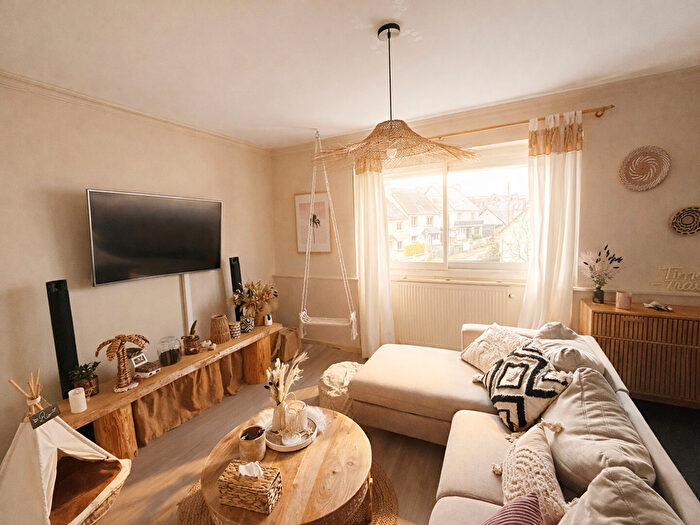 Appartement à vendre - Saint-Brieuc, Ville Bougault, Beauvallon - 3 pièces - 2 chambres