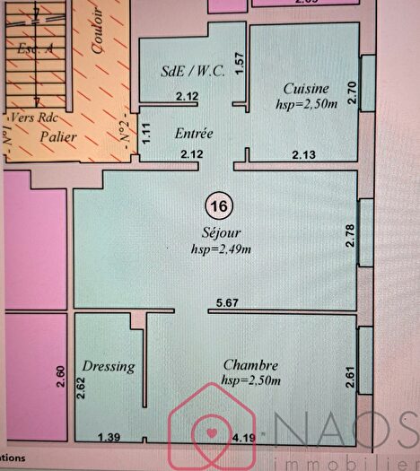 Appartement 2 pièces à vendre - L'Île-Saint-Denis, Centre Sud