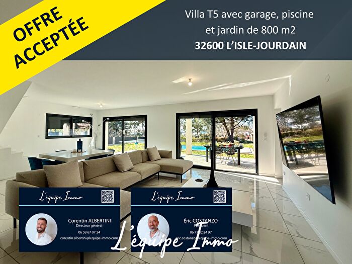 Maison à vendre - LIsle-Jourdain - 5 pièces - 4 chambres