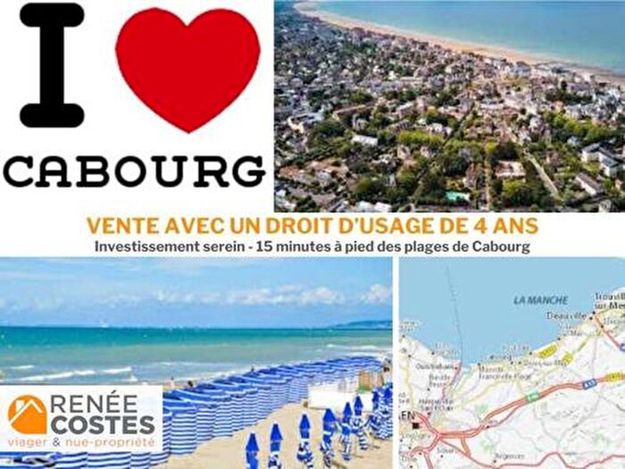 Cabourg, Hippodrome, Golf : Appartement 4 pièces à vendre