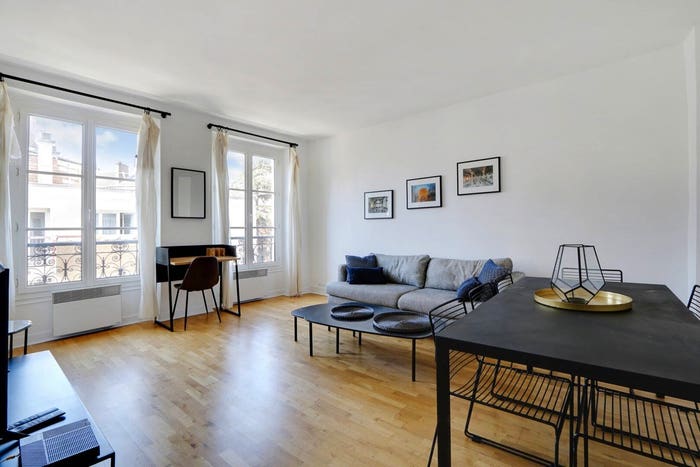 Bas Belleville, Paris 19ème arrondissement : Appartement 2 pièces à louer