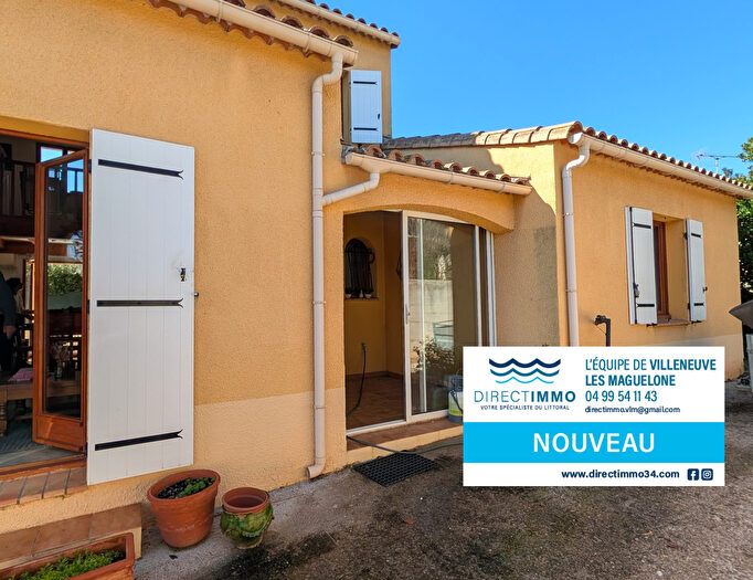 Maison à vendre - Villeneuve-lès-Maguelone - 4 pièces - 3 chambres