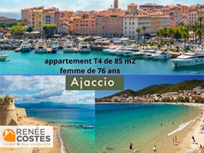 Appartement à vendre - Ajaccio, La Viletta, Pietrina, Gare - 4 pièces - 4 chambres