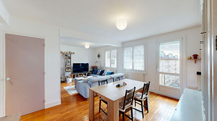 Appartement à vendre - Besançon, Montrapon, Fontaine Ecu, Montboucons, Montjoux - 3 pièces - 2 chambres