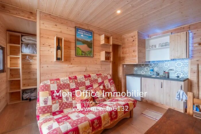 Appartement à vendre - Vars - 2 pièces - 1 chambre