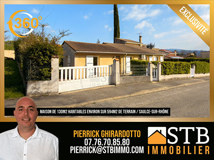 Maison à vendre - Saulce-sur-Rhône - 6 pièces - 4 chambres