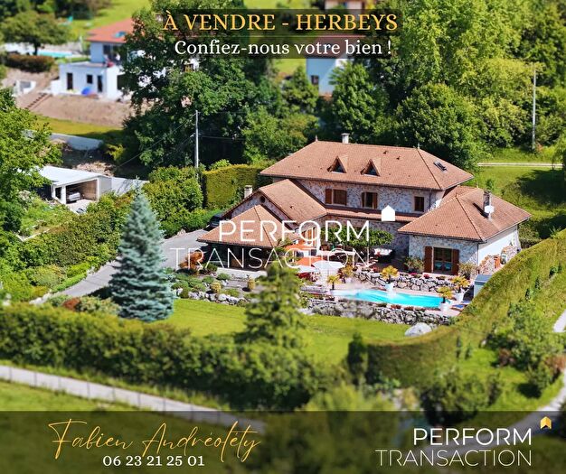 Maison à vendre - Herbeys - 10 pièces - 6 chambres