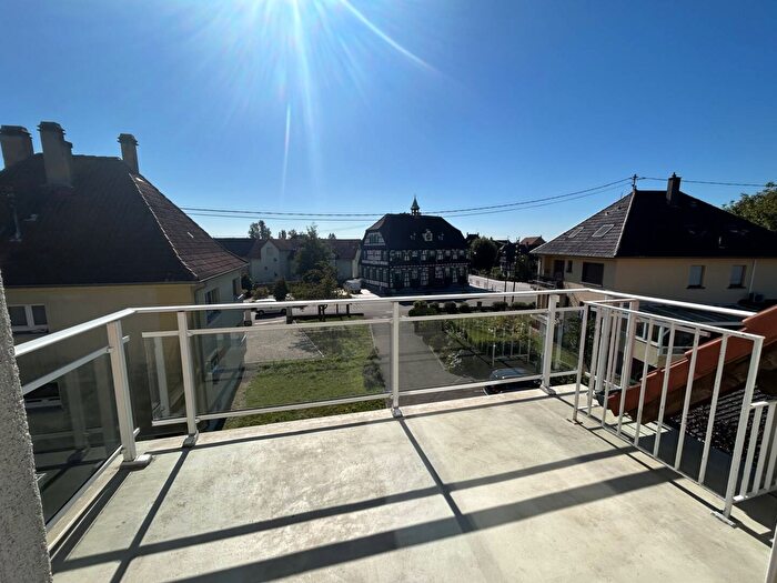 Gambsheim : Appartement 3 pièces à louer