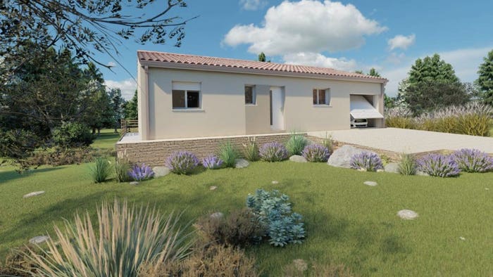 Maison 4 pièces à Verteillac, à vendre