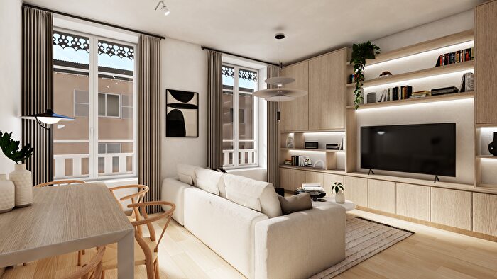 Appartement à vendre - Villefranche-sur-Saône, Centre-ville - 2 pièces - 1 chambre