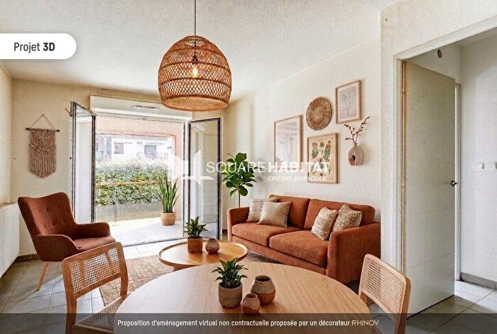 Saint-Geniès-Bellevue : Appartement 2 pièces à vendre
