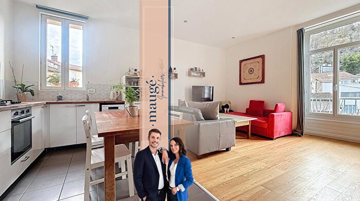 Givors, Canal : Appartement 4 pièces à vendre