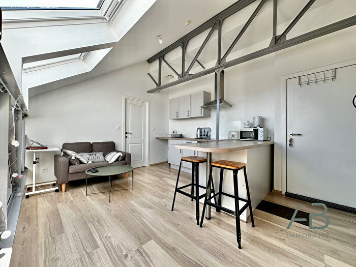 Appartement à vendre - Lille, Centre-ville, Euralille - 2 pièces - 1 chambre