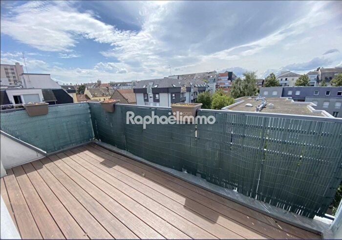 Appartement à louer - Koenigshoffen Est, Strasbourg - 3 pièces - 2 chambres