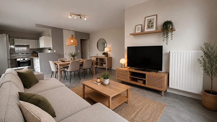 La Chapelle-sur-Erdre, Perrières, Coutancière : Appartement 3 pièces à vendre