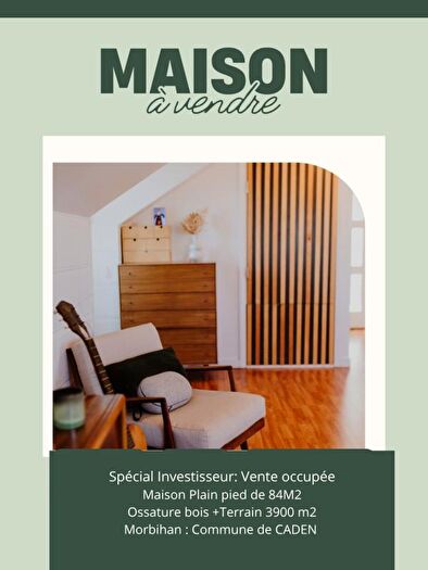 Caden - Maison 4 pièces à vendre