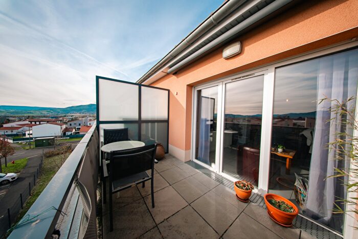 Appartement à vendre - Cournon-dAuvergne, Poëlade, Grand Mail - 3 pièces - 2 chambres