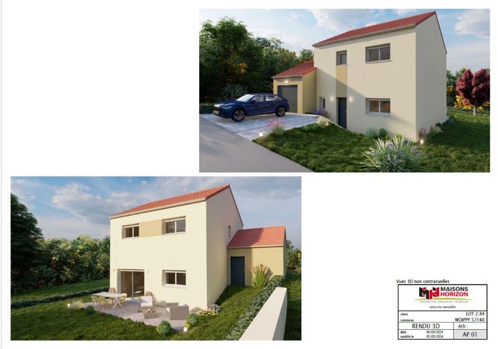 Woippy, Quatre-Bornes : Maison 5 pièces à vendre