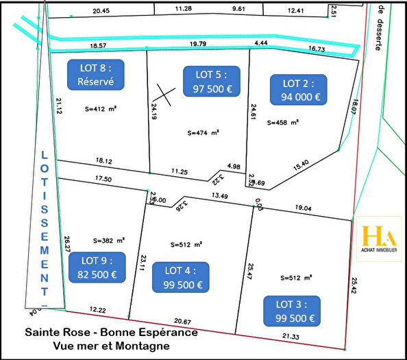 Maison à vendre - Sainte-Rose, Centre-ville, Le Petit-Brûlé, La Ravine Glissante