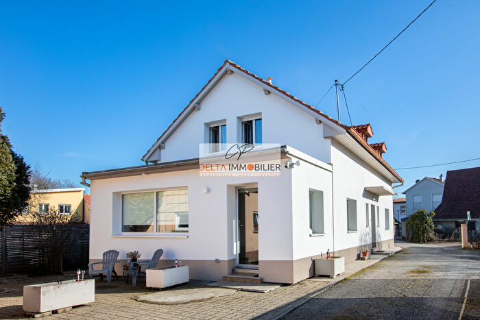 Maison à vendre - Rixheim, Centre-ville, Gare - 7 pièces - 5 chambres