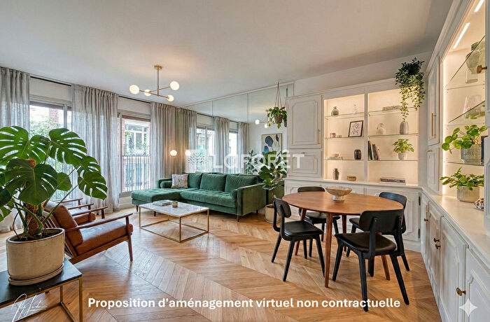 Appartement à vendre - Paris e , Porte de Saint-Cloud, Auteuil-Sud - 2 pièces - 1 chambre