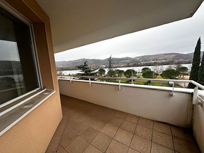 Appartement à louer - Saint-Vallier - 2 pièces - 1 chambre