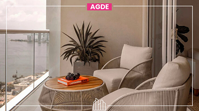 Appartement à vendre - Agde, Le Cap dAgde - 3 pièces - 2 chambres