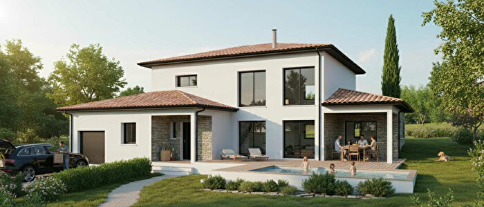 Maison à vendre - Pompertuzat - 6 pièces - 5 chambres