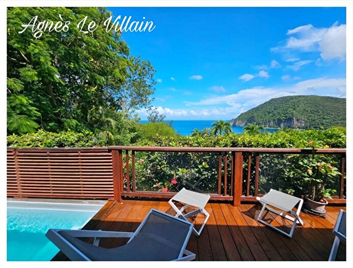 Maison à vendre - Deshaies - 2 pièces - 2 chambres