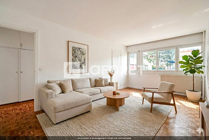 Appartement à vendre - Paris e , Porte de Saint-Cloud, Auteuil-Sud - 3 pièces - 2 chambres