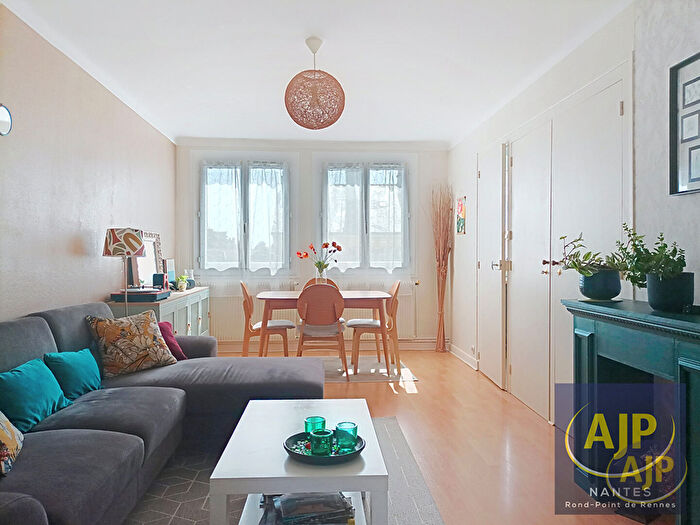 Appartement 3 pièces à Nantes, Sainte-Thérèse, Rond-Point de Vannes, à vendre
